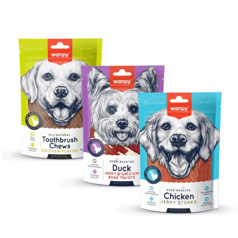 Bánh Thưởng Chó Wanpy Thơm Ngon Bổ Rẻ – Paddy Pet Shop