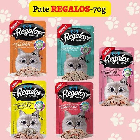 Pate Mèo Regalos Cá Ngừ 70g (Thái Lan) – Paddy Pet Shop