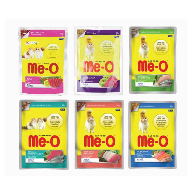 Pate Cho Mèo Me-O Wet Giàu Dinh Dưỡng 80g – Paddy Pet Shop