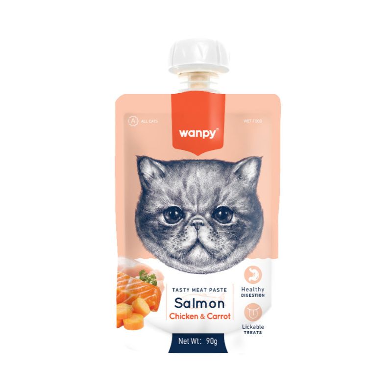 Pate Cho Mèo Wanpy Premium Nắp Vặn 90G (Tiếng Anh) – Paddy Pet Shop
