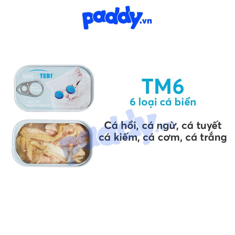 Pate Mèo Teb Mix Vị Lon 125g – Paddy Pet Shop