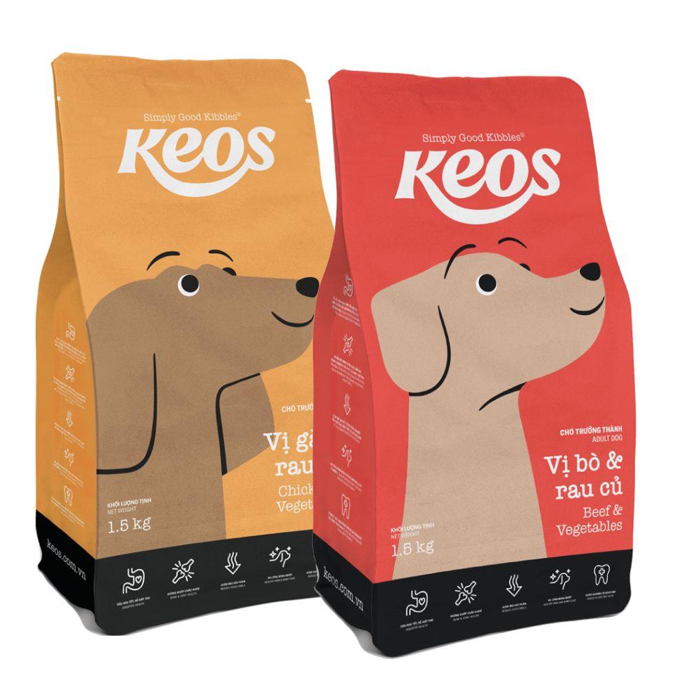 Hạt Cho Chó Mọi Lứa Tuổi Keos – Paddy Pet Shop