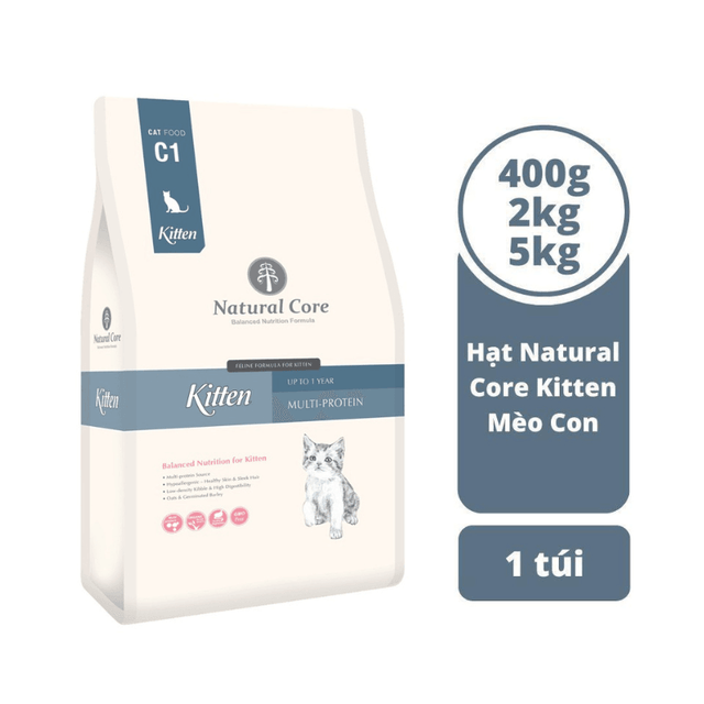 Thức Ăn Hạt Natural Core – Paddy Pet Shop