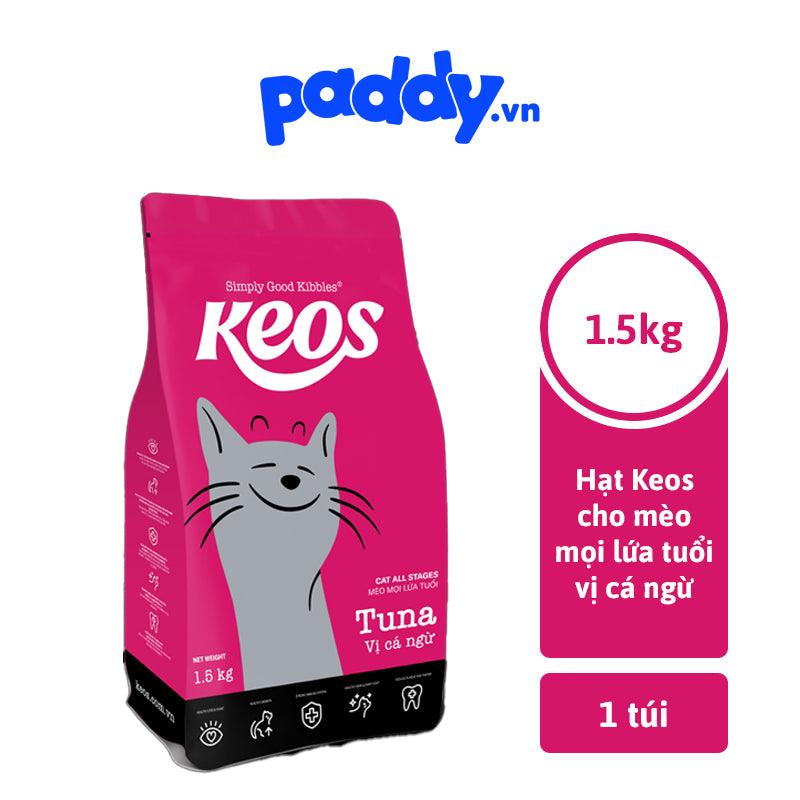 Hạt Cho Mèo Mọi Lứa Tuổi Keos – Paddy Pet Shop