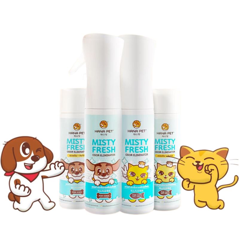 Xịt Diệt Khuẩn Cho Chó Mèo Hana Pet Misty Fresh 300ml – Paddy Pet Shop