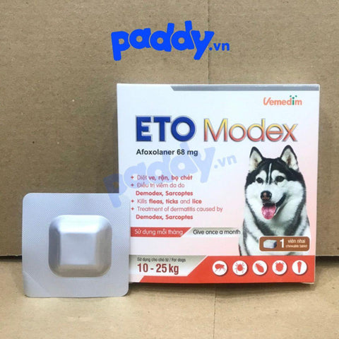 Trị Ve Rận Chó Mèo Eto Modex – Paddy Pet Shop