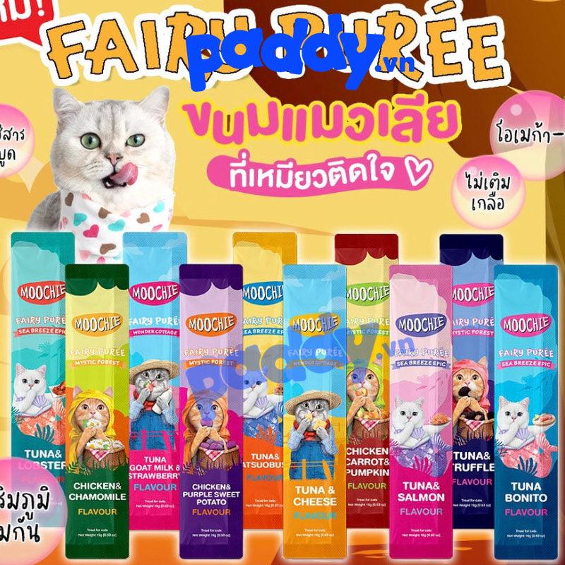 Súp Thưởng Cho Mèo Moochie - Hộp Mix 50 Tuýp – Paddy Pet Shop
