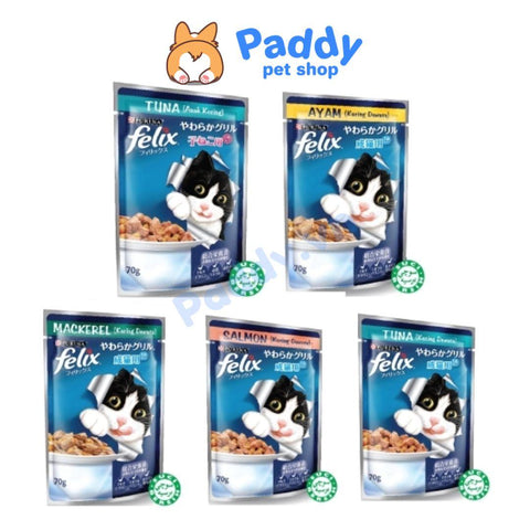 Pate Mèo Cao Cấp Felix Purina 85g (Thái Lan) – Paddy Pet Shop