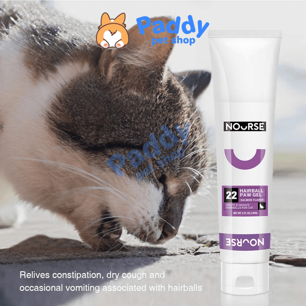 Thức Ăn Dinh Dưỡng Tiêu Búi Lông Mèo Gel Nourse 22 – Paddy Pet Shop