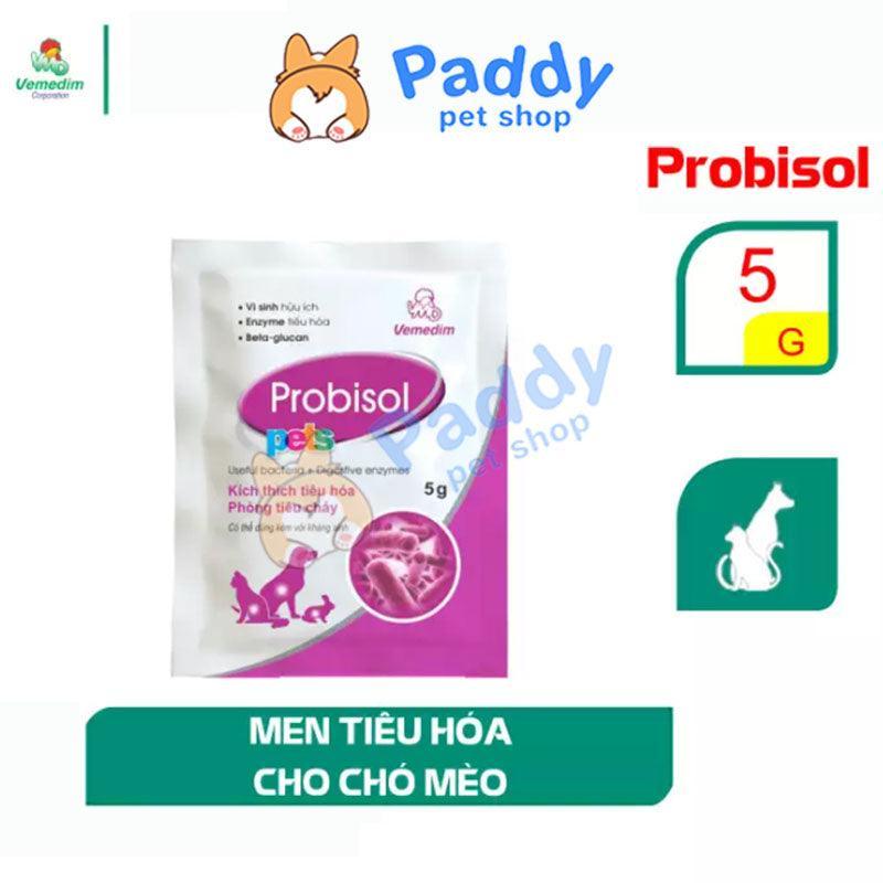 Thực Phẩm Chức Năng Cho Mèo Men Tiêu Hóa Probisol Pets 5G – Paddy Pet Shop