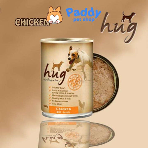 Pate Cho Chó Mọi Lứa Tuổi Hug Nhiều Vị (Lon 400g) – Paddy Pet Shop