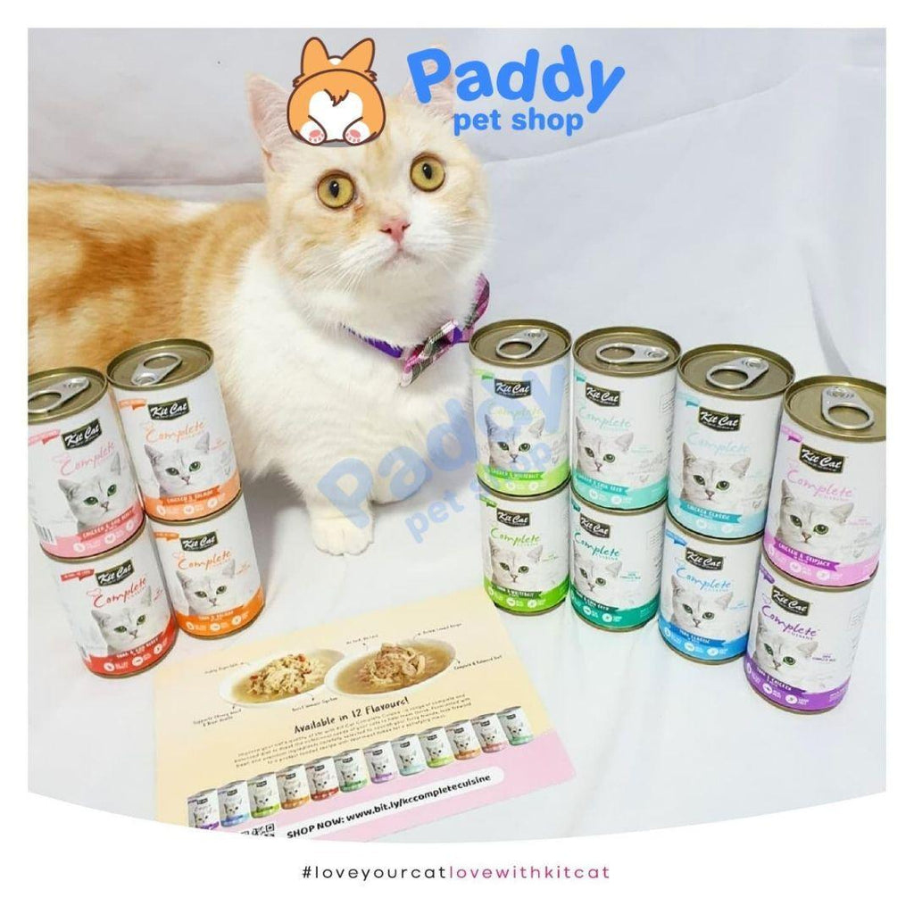 Pate Mèo Mọi Lứa Tuổi Kit Cat Complete Lon 150g – Paddy Pet Shop