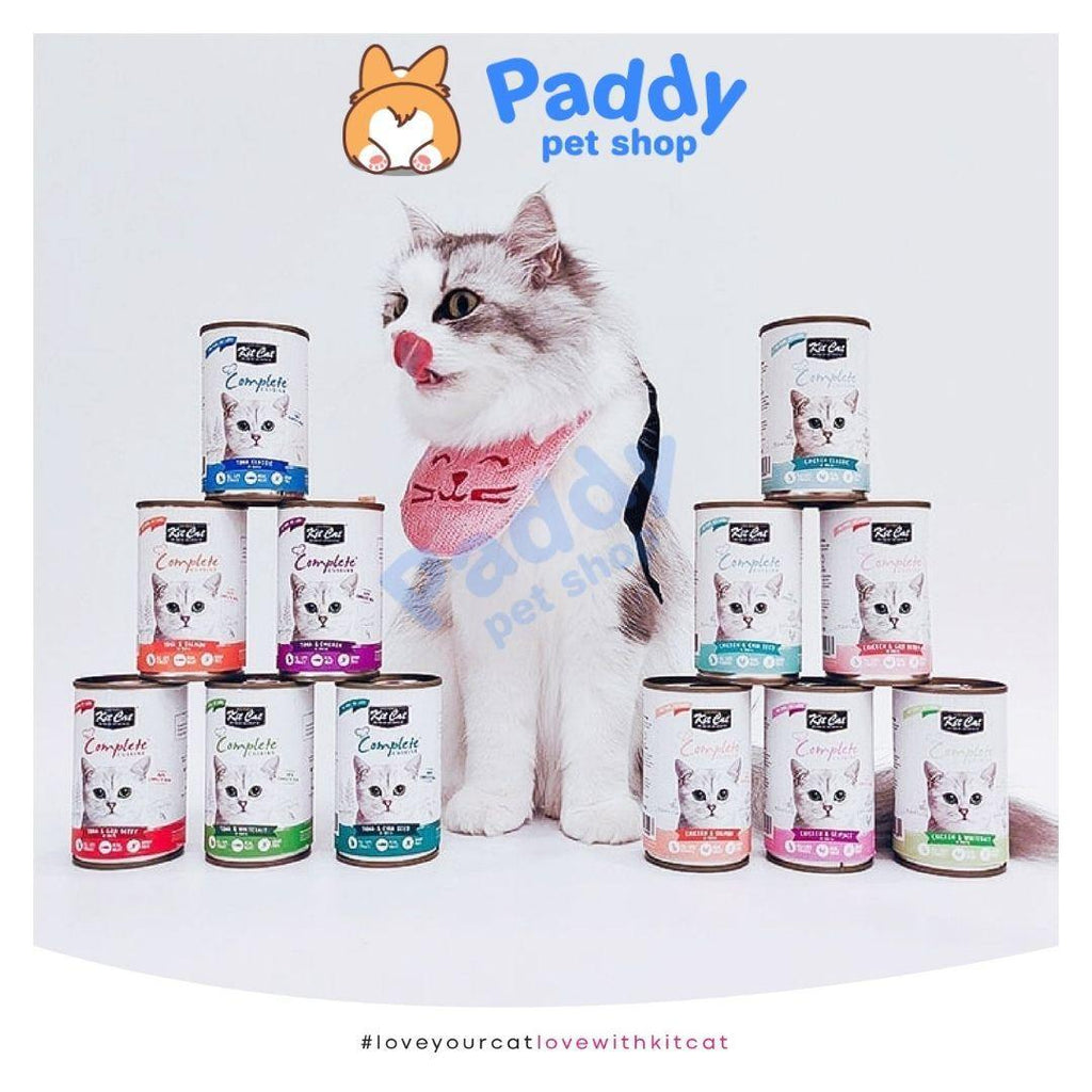Pate Mèo Mọi Lứa Tuổi Kit Cat Complete Lon 150g – Paddy Pet Shop