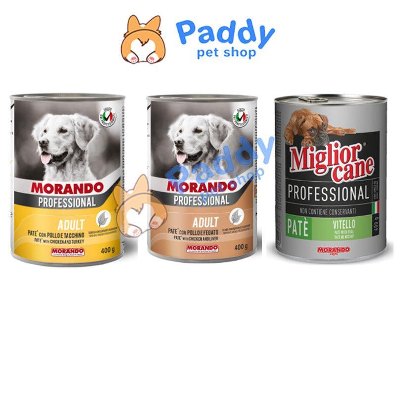 Pate Morando Cho Chó Trưởng Thành (Lon 400g) – Paddy Pet Shop
