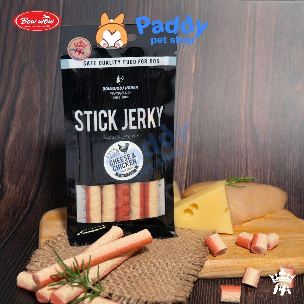 Snack Cho Chó Que Jerky BowWow 50g – Paddy Pet Shop