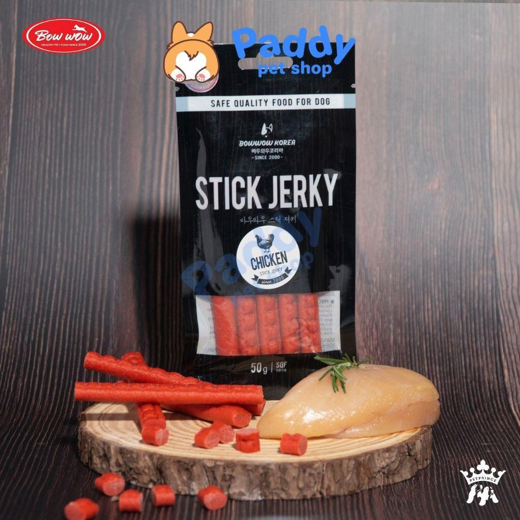 Snack Cho Chó Que Jerky BowWow 50g – Paddy Pet Shop