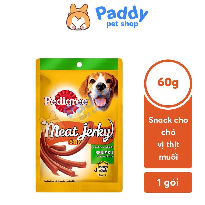 Snack Cho Chó Pedigree Meat Jerky Vị Thịt Muối 60g – Paddy Pet Shop