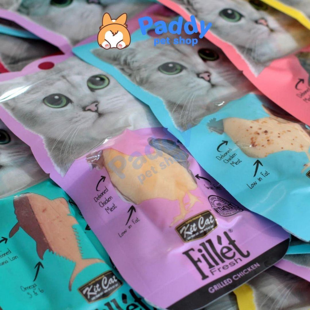 Bánh Thưởng Mèo Kit Cat Phi Lê Ngừa Búi Lông 30g – Paddy Pet Shop