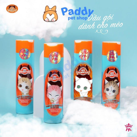 Sữa Tắm Cho Mèo Gội & Xả Lee & Webster 280g – Paddy Pet Shop