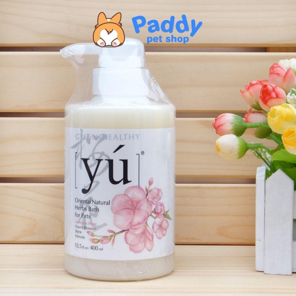 Sữa Tắm Chó Mèo Yu' Siêu Thơm Lưu Hương Bền Lâu 400ml – Paddy Pet Shop