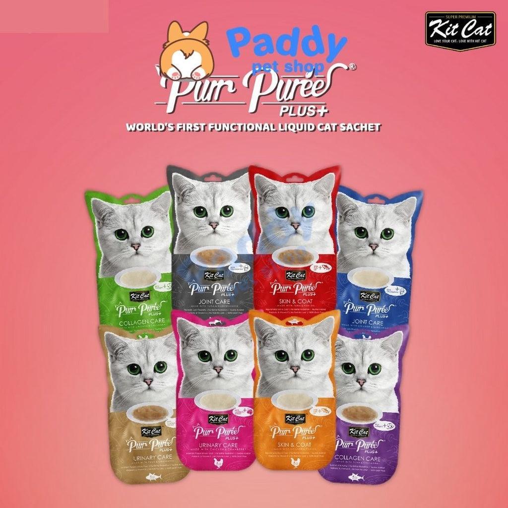 Súp Thưởng Mèo Kit Cat Purr Puree Chăm Sóc Sức Khỏe 60g (Túi 4 tuýp ...