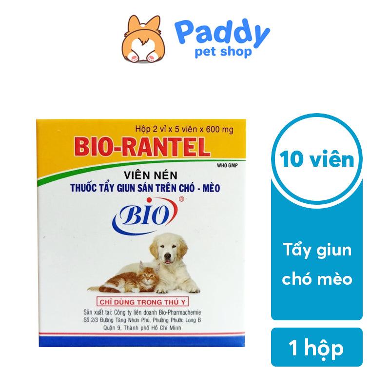 Viên tẩy giun Bio-Rantel Cho Chó Mèo – Paddy Pet Shop