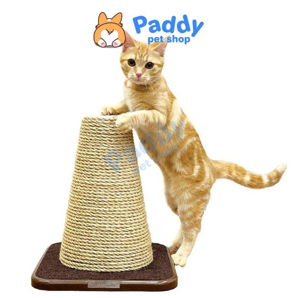 Trụ Cào Móng Mèo CattyMan Hình Tam Giác – Paddy Pet Shop
